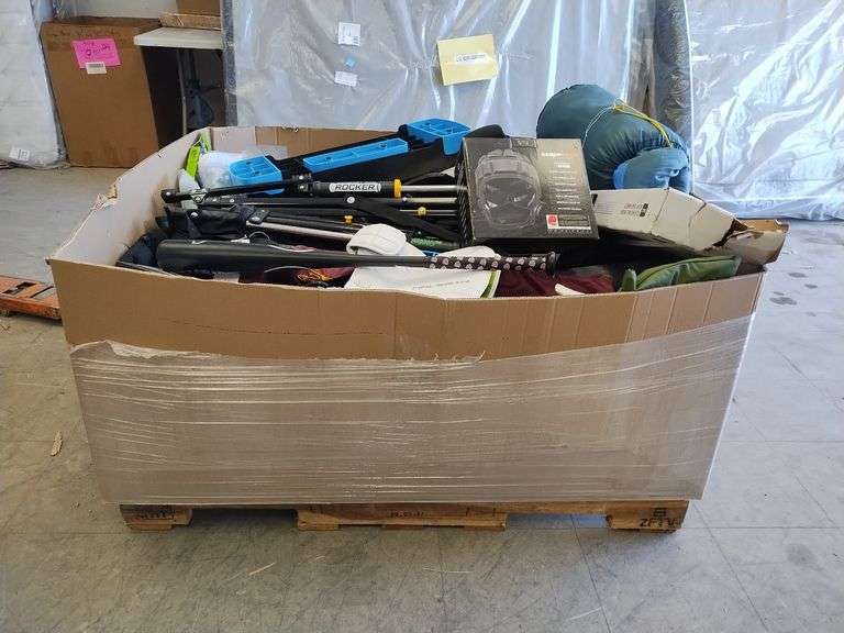 Pallet: Assorted Dicks Sporting Goods Items | Open Box | (See Condition ...
