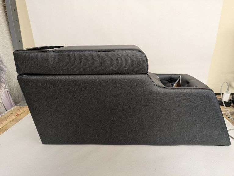 MOOSUN 31515 Denim Black Deluxe Locking Center Console for Jeep ...