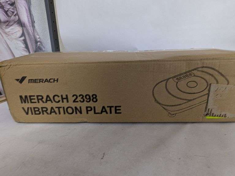 MERACH 2398 Vibration Plate | Open Box - Rio Grande Trade