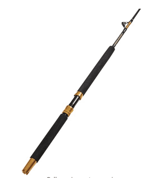 Fiblink 1-Piece/2-Piece Saltwater Offshore Heavy Trolling Rod | Open ...
