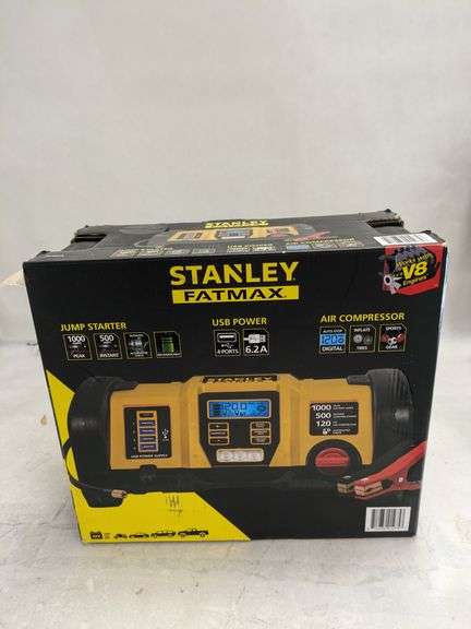 Stanley FatMax Jump Starter & Air Compressor - Rio Grande Trade
