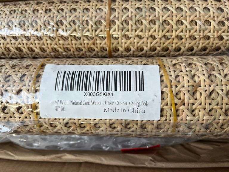 Natural Cane Rattan Webbing Bundle - Rio Grande Trade