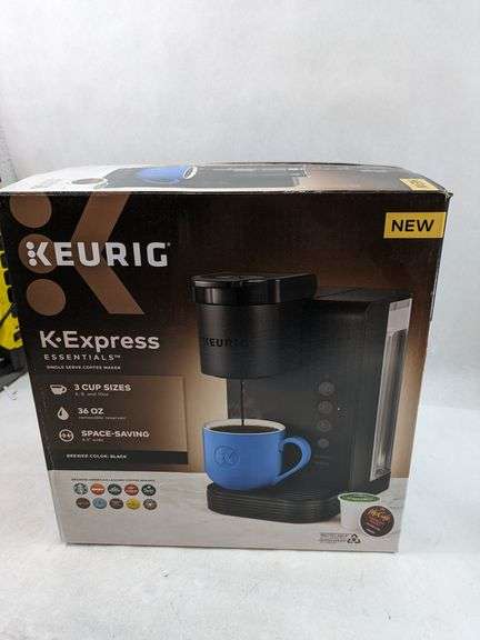 Keurig K-Express Single Serve Coffee Maker, Black, Turns On - Rio ...
