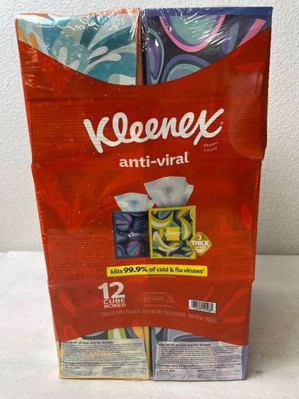 Kleenex Cube Box, 12 Pack - Rio Grande Trade
