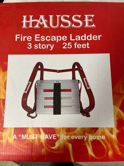 Retractable 3 Story Fire Escape Ladder - Rio Grande Trade