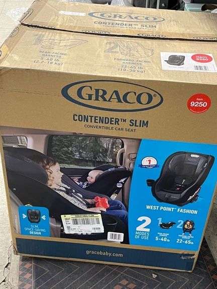 Graco Contender Slim Convertible Car Seat - Rio Grande Trade
