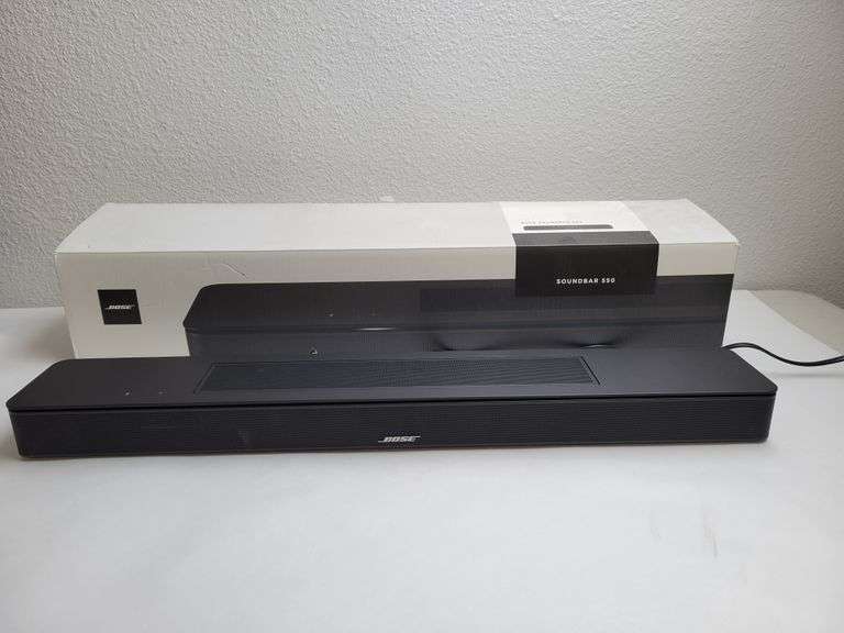 Bose Smart Soundbar 550 with Dolby Atmos, Tested/Works - Rio Grande Trade