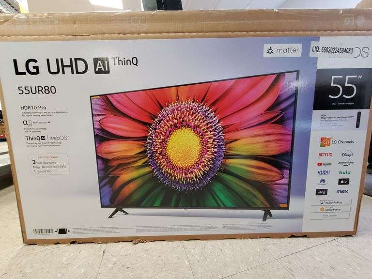LG 55" UR8000 4K UHD AI ThinQ Smart TV - Rio Grande Trade