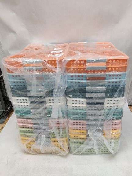 Assorted Plastic Storage Baskets - Rio Grande Trade