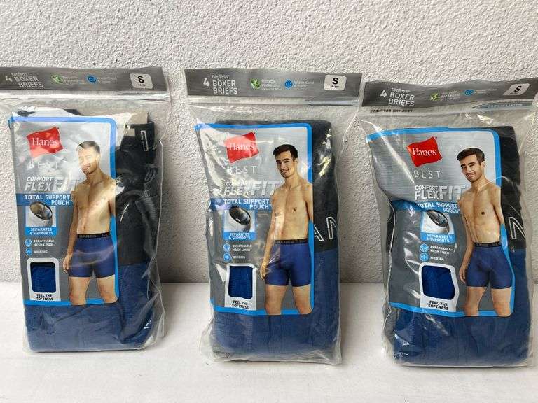 Hanes Boxer Brief Bundle, Men's S - Rio Grande Trade