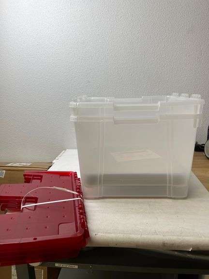 Ornament Storage Containers w/ Dividers, Set of 2 - Rio Grande Trade