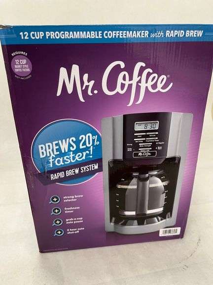 Mr.Coffee Rapid Brew System, Tested/Works - Rio Grande Trade