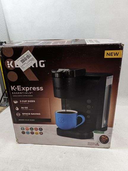 Keurig K-Express Single Serve Coffee Maker, Black, Turns On - Rio ...
