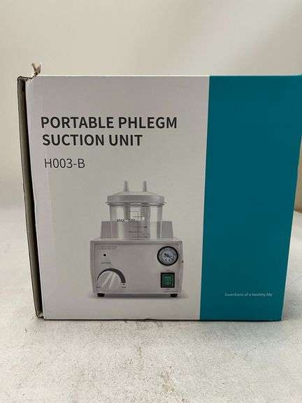 Portable Phlegm Suction Unit, Like New/Open Box - Rio Grande Trade