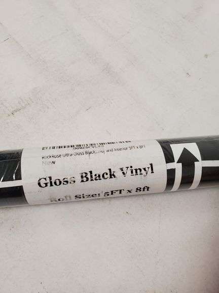 RockRose Gloss Black Vinyl Auto Tint Roll, Like New/Open Box - Rio ...
