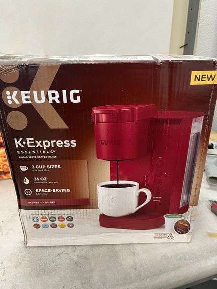 Keurig K-Express Essentials Single Serve Coffee Maker, Turns On - Rio ...