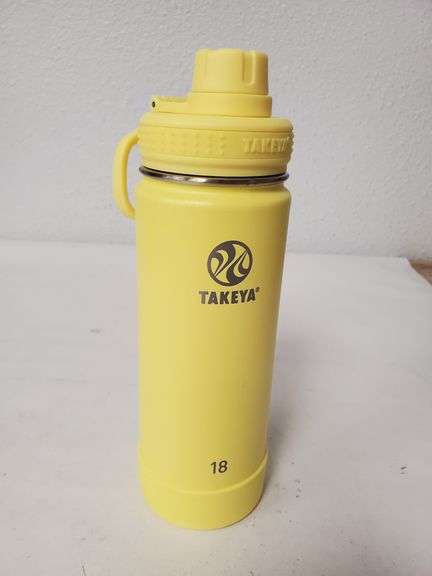 Takeya 18oz Insulated Water Bottle, Visually Good Condition - Rio Grande Trade