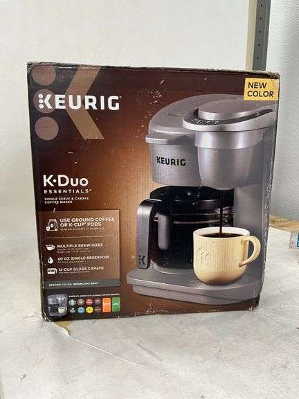 Keurig K-Duo Essentials Single Serve & Carafe Coffee Maker, New/Sealed ...