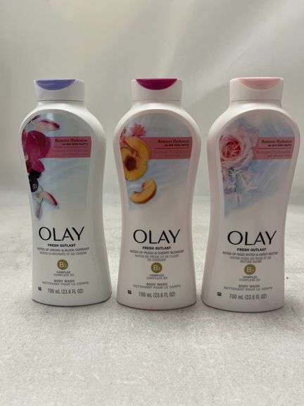 Olay Fresh Outlast Body Wash Set, Visually Good Condition - Rio Grande ...