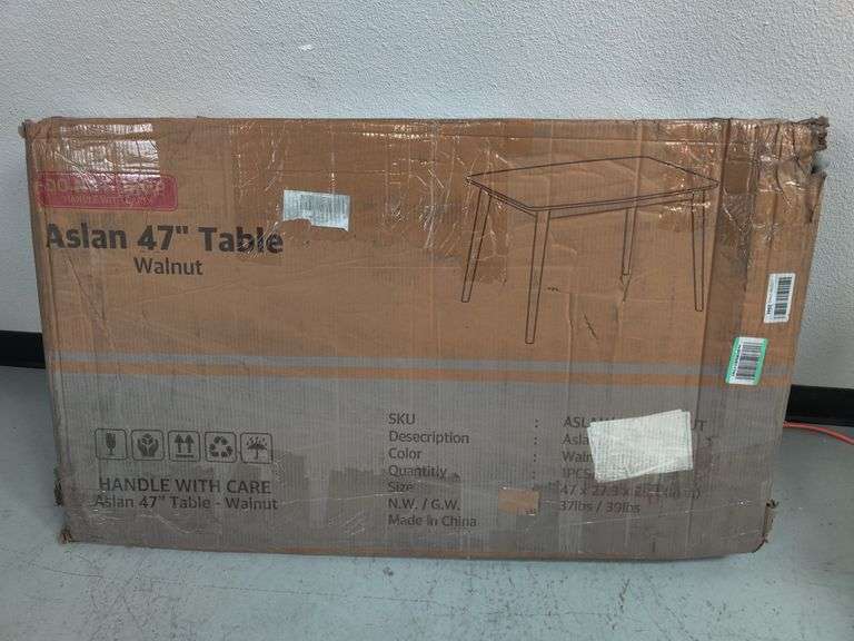 Aslan 47" Table, Like New/Open Box | HEAVY - Rio Grande Trade