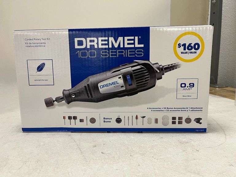 Dremel 100 Series Corded Rotary Tool Kit, New/Sealed - Rio Grande Trade