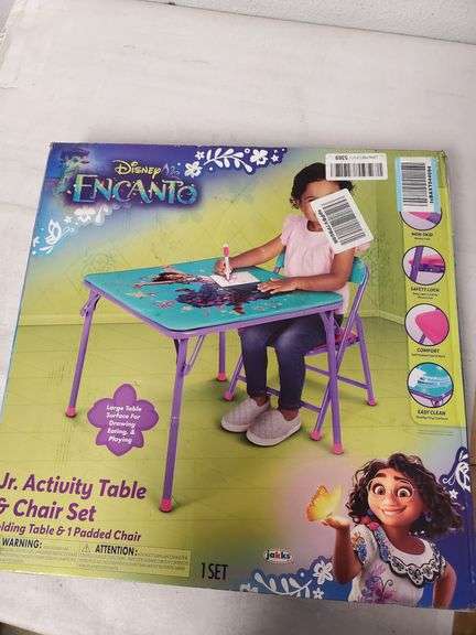 Disney Encanto Jr. Activity Table&Chair Set, Visually Good Condition ...