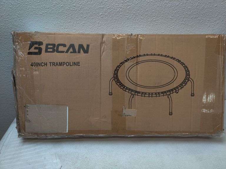 Bcan 40" Trampoline, Like New/Open Box | HEAVY - Rio Grande Trade