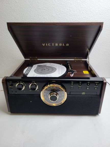 Victrola Empire Mid Century Modern Bluetooth Record Player, Tested ...