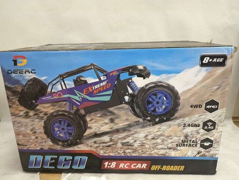 DEERC DE60 1:8 RC Car Off-Roader, Visually Good Condition - Rio Grande ...
