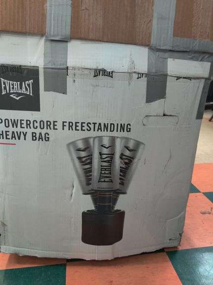 Everlast Powercore Freestanding Heavy Bag, Visually Good Condition ...