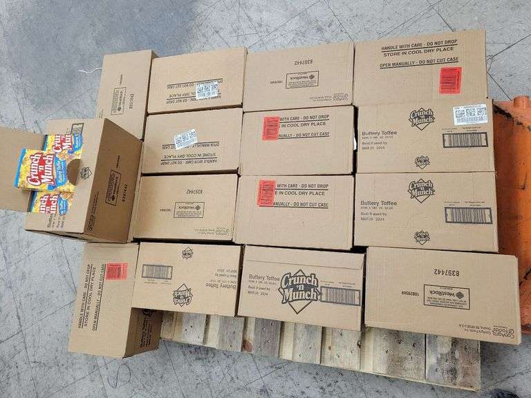 Set of 16 Boxes of Crunch n Munch Boxes, 12" , New/Sealed - Rio Grande ...