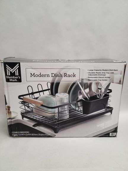 Member's Mark Modern Dish Rack , Visually Good Condition - Rio Grande Trade