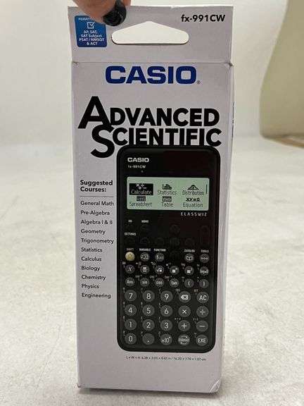 Casio Advanced Scientific Calculator , Visually Good Condition - Rio ...
