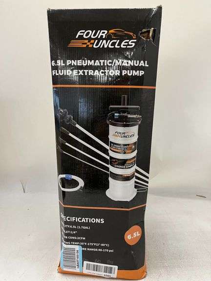 Four Uncles Pneumatic/Manual Fluid Extractor Pump , Visually Good ...