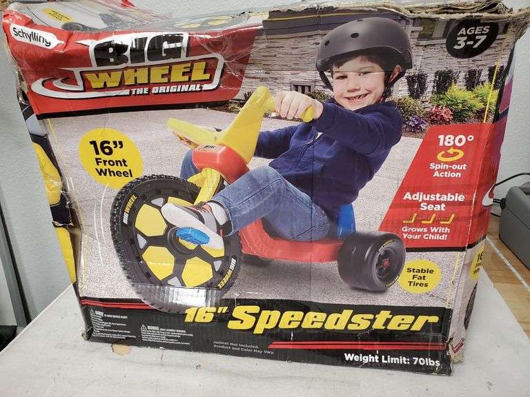 Schylling Big Wheel Toy , Visually Used - Rio Grande Trade