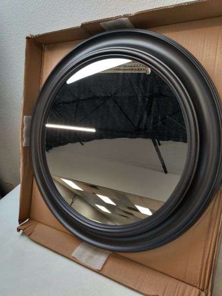 Wall Mounted Round Mirror , Like New/Open Box - Rio Grande Trade