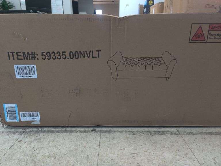 Christopher Knight Home Keiko Velvet Armor Storage Bench , Like New ...