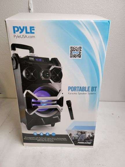 Pyle Pro Portable Bluetooth Karaoke Speaker System , Employee Tested ...