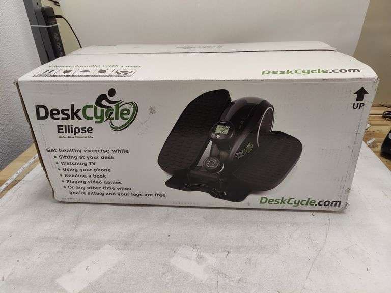 Deskcycle Under-Desk Elliptical Bike , Like New/Open Box - Rio Grande Trade