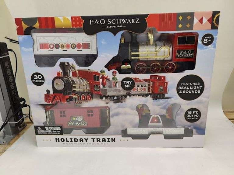 Fao Schwarz Motorized Train Set , New/Sealed - Rio Grande Trade