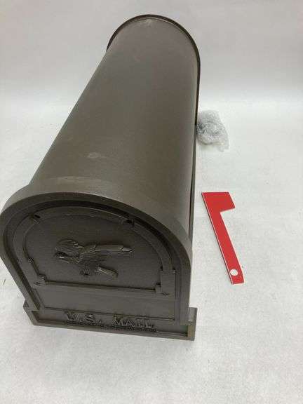 Metal Mailbox , Visually Good Condition - Rio Grande Trade