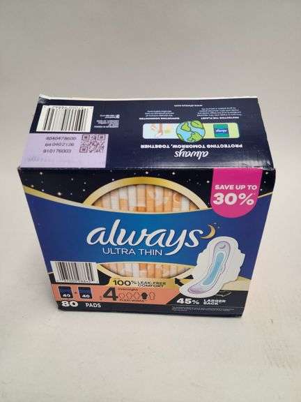 Always Ultra Thin Pads , Visually Good Condition - Rio Grande Trade