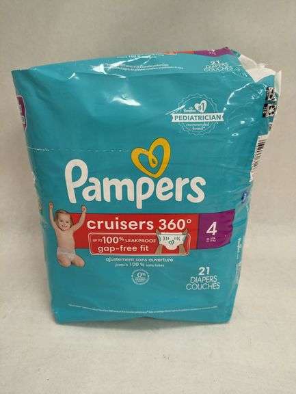 Pampers Cruisers 360 Diapers, 4 , Like New/Open Box - Rio Grande Trade