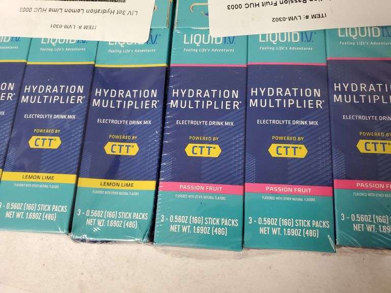 LiquidIV Stick Packs, Set , New/Sealed - Rio Grande Trade