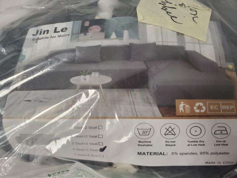Jin Le Sofa Covers , Visually Good Condition - Rio Grande Trade