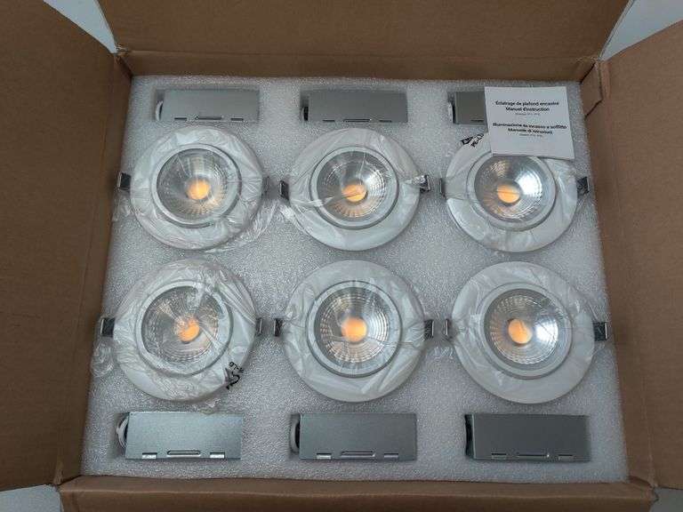 Zyshen Recessed Ceiling Lighting Set , New/Sealed - Rio Grande Trade
