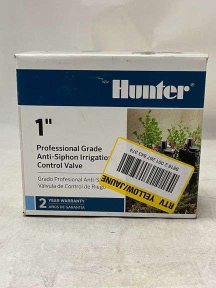 Hunter Professional Grade Anti-Siphon Irrigation Control Valve ...