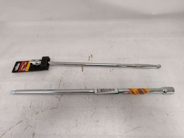 Husky Breaker Bar, 18" & Socket Extender, 20" - Rio Grande Trade