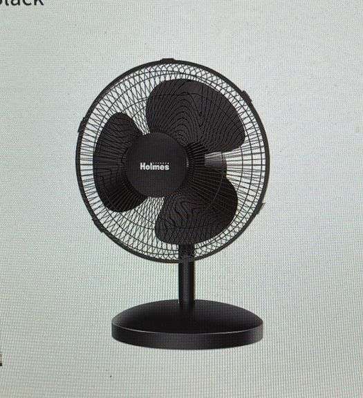 Holmes 12" Table Fan w/ Oscillation - Rio Grande Trade