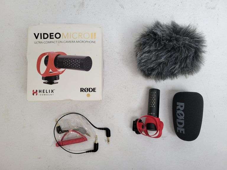 RODE VideoMicroII Ultra Compact On-Camera Shotgun Mic , Employee Tested ...